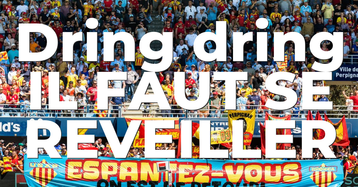 Dring dring IL FAUT SE REVEILLER | USAP Perpignan Rugby : forum de ...