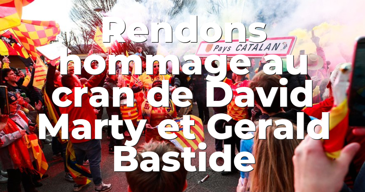 Rendons hommage au cran de David Marty et Gerald Bastide | Page 6 ...